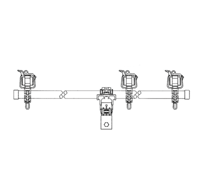 Auxiliary Arm with Jib Adapter for 3" Diameter Mast